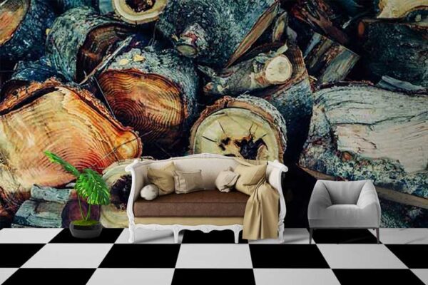 Wodden Sideview - Magicdecor®