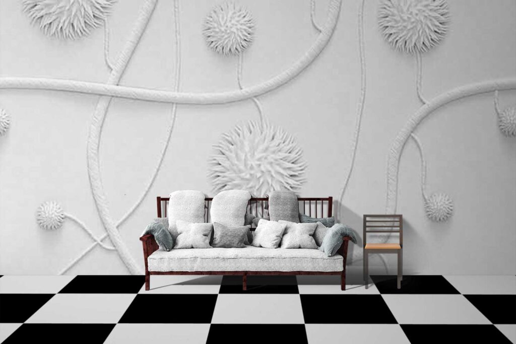 Lined Flower - Magicdecor®