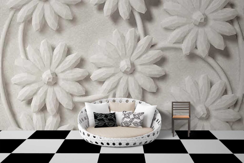 Floral Stone - Magicdecor®