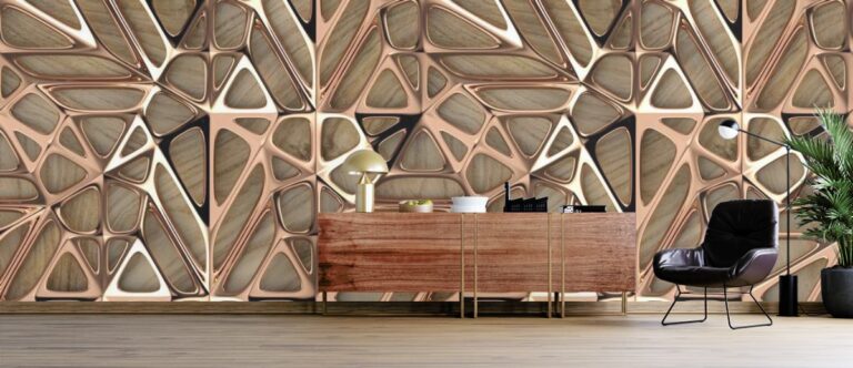 3D Wood Pattern Art Wallpaper - Magicdecor®