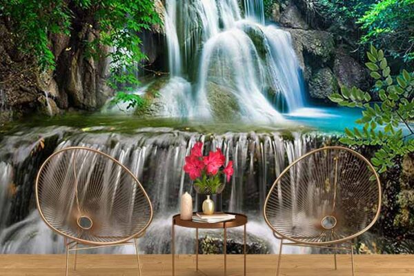 3D Jharna Wallpaper - Magicdecor®