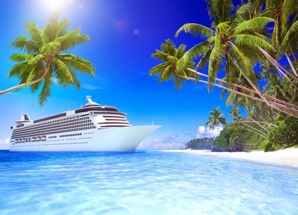 Buy Dream Yacht in Ocean Wallpaper for Wall - Magic Decor