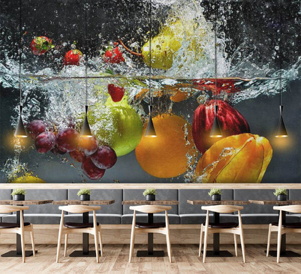 Fruits Wallpaper for Kitchen - Magicdecor®