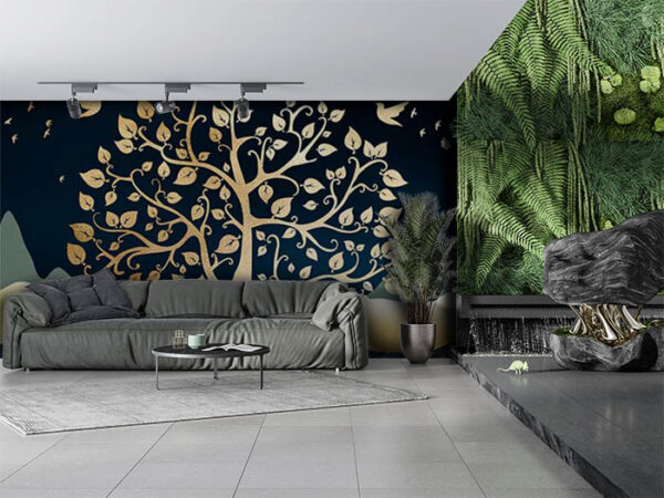 Golden Leaves - Magicdecor®
