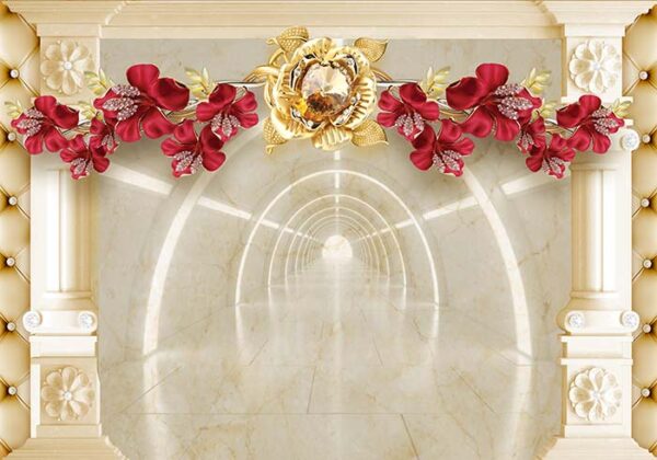 Golden Corridor - Magicdecor®