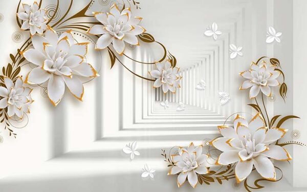 Floral Corridor - Magicdecor®