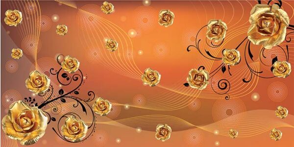 Golden Waves - Magicdecor®