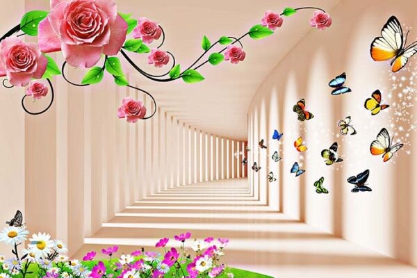 Butterflies in the Corridor - Magicdecor®
