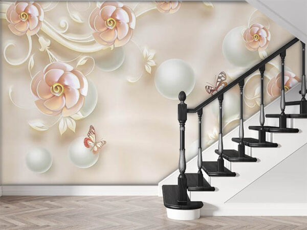 Pearls and Flowers - Magicdecor®