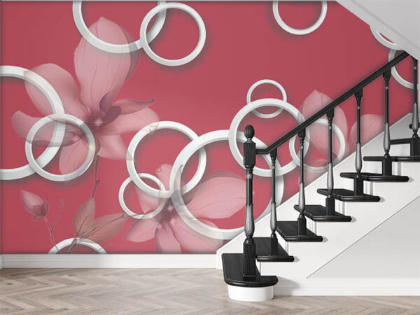 Red Petals and Rings - Magicdecor®