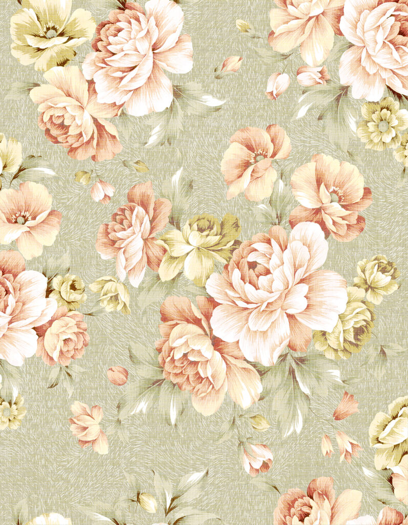 Petals & Pastels Paradise Floral Design Wallpaper - Magicdecor®