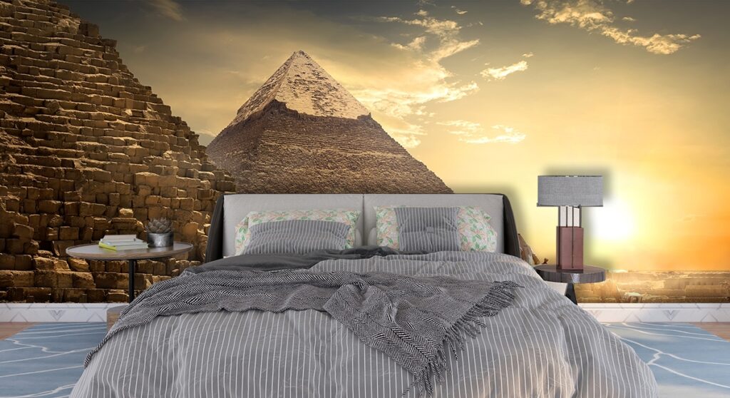 Pyramid Wallpaper for Wall - Magic Decor