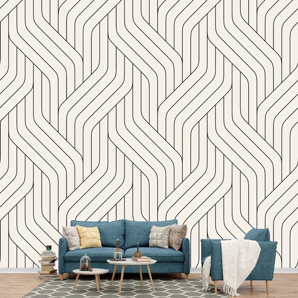 Line Pattern Wallpaper - Magicdecor®