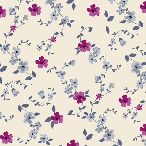 A Petal Perfection Rhapsody Floral Wallpaper - Magicdecor®