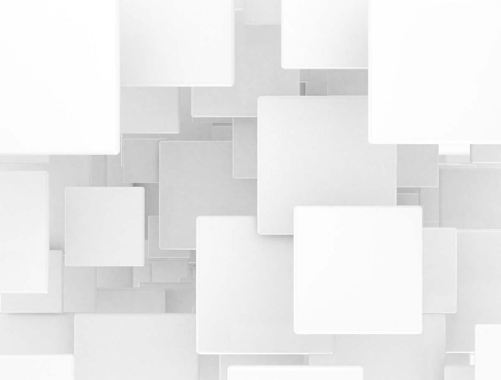 A group of white squares - Magicdecor®