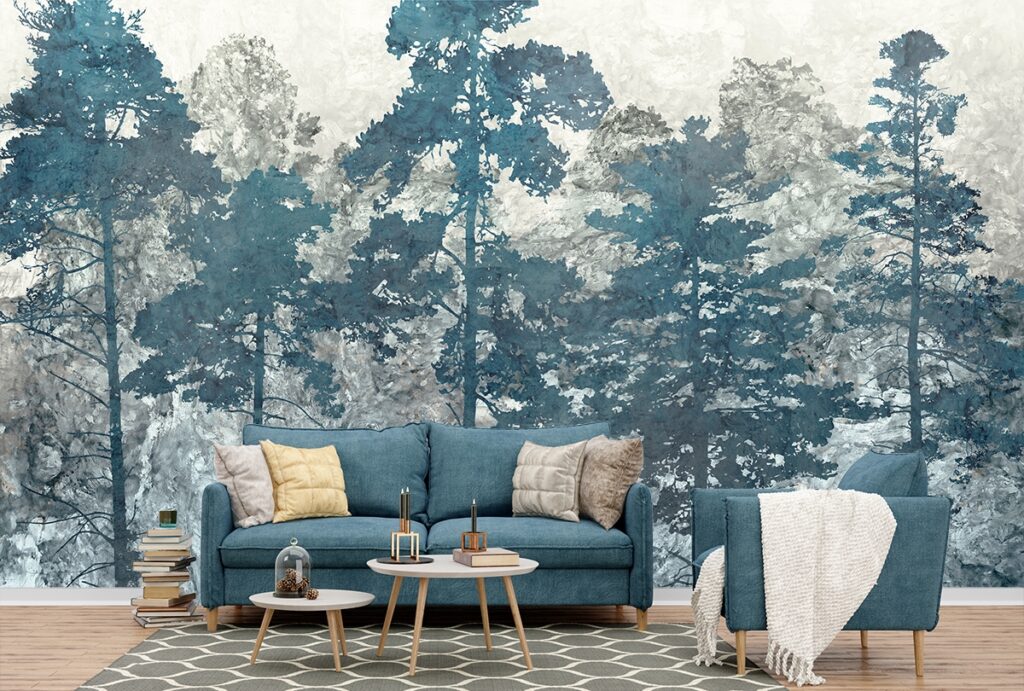 Pine Forest Wallpaper for Walls - Magicdecor®