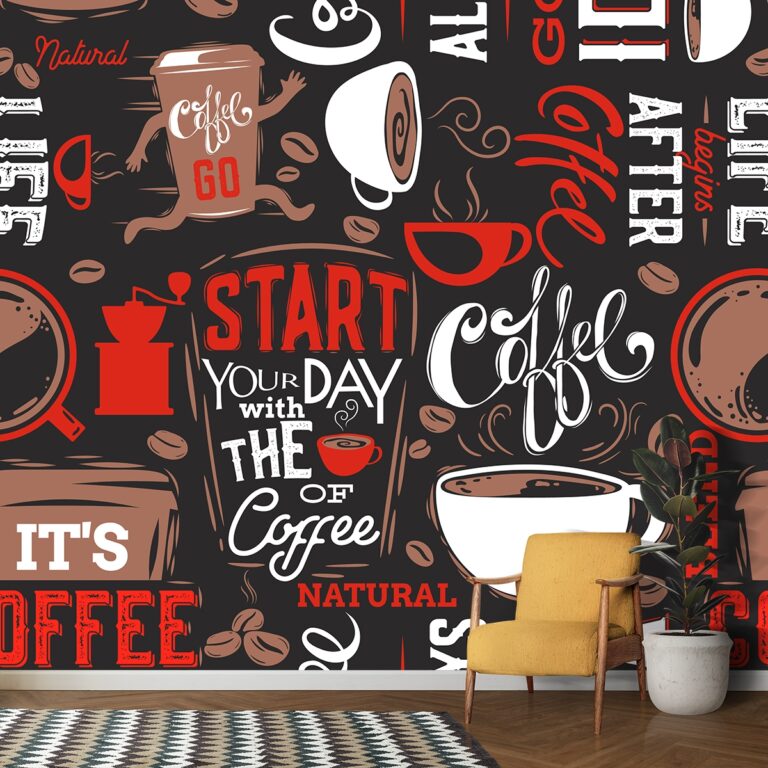 Cafe Interior Wallpaper - Magicdecor®