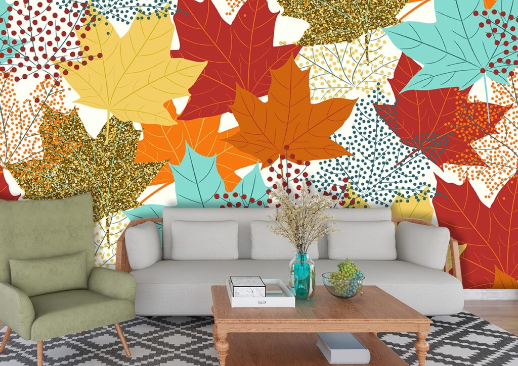 Maple Leaf Wallpaper For Walls Magic Decor