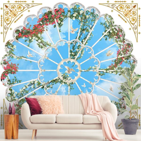 Royal Ceiling Wallpaper Design - Magicdecor®