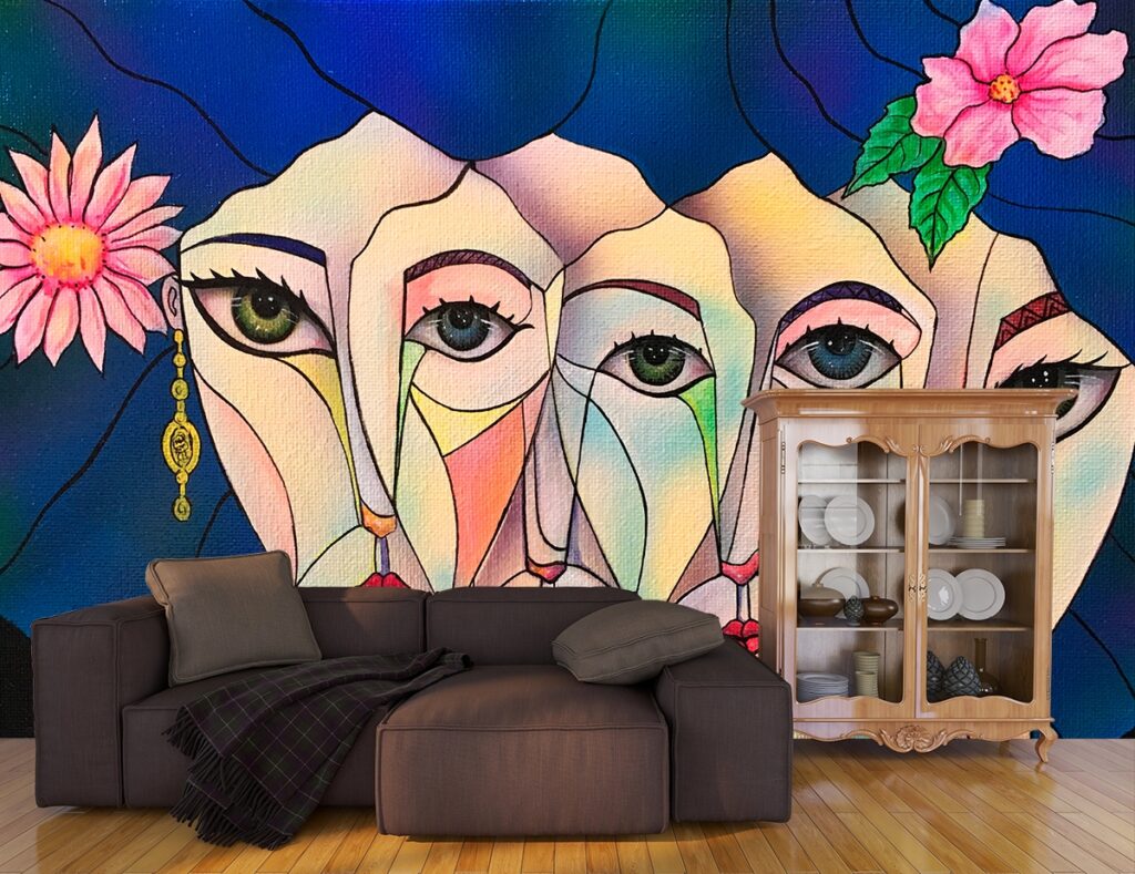 A painting of a group of women - Magicdecor®