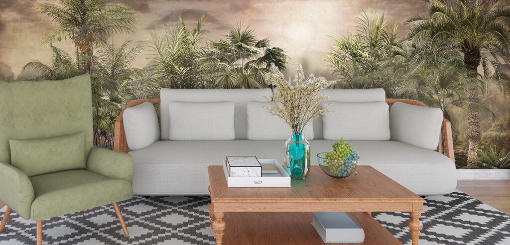 Calming Trees, Forest Wallpaper for Walls - Magicdecor®