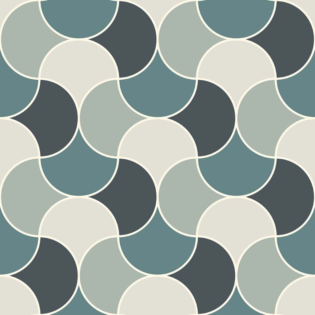 A pattern of circles and circles - Magicdecor®