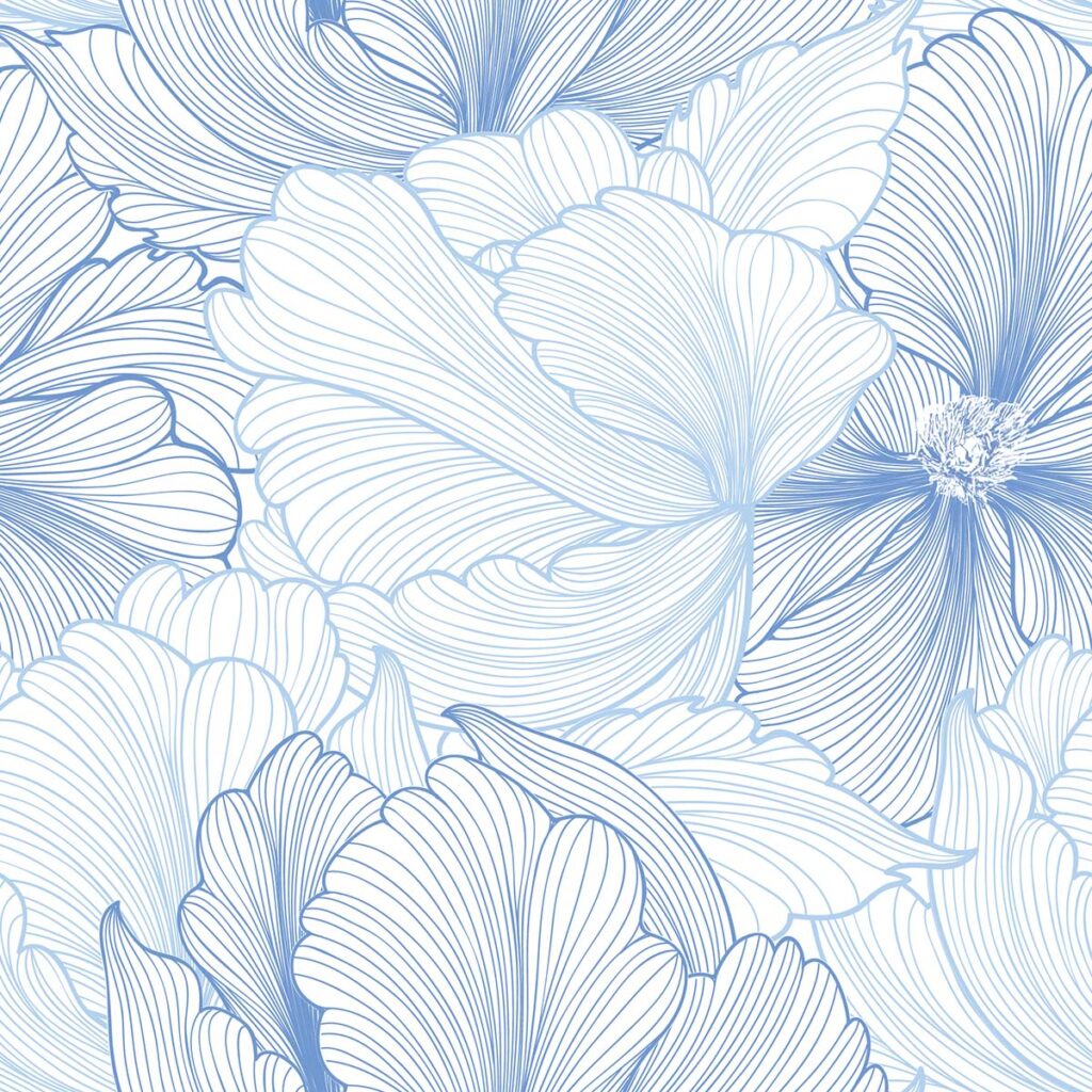 A pattern of flowers - Magicdecor®
