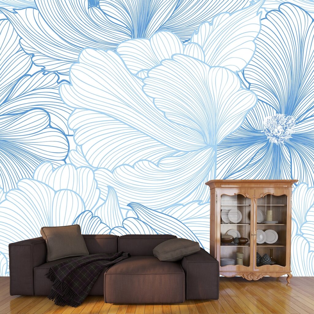 A pattern of flowers - Magicdecor®