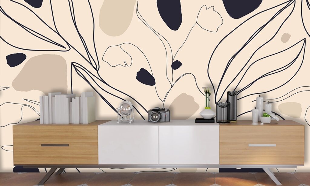 An Abstract Design Wallpaper - Magicdecor®