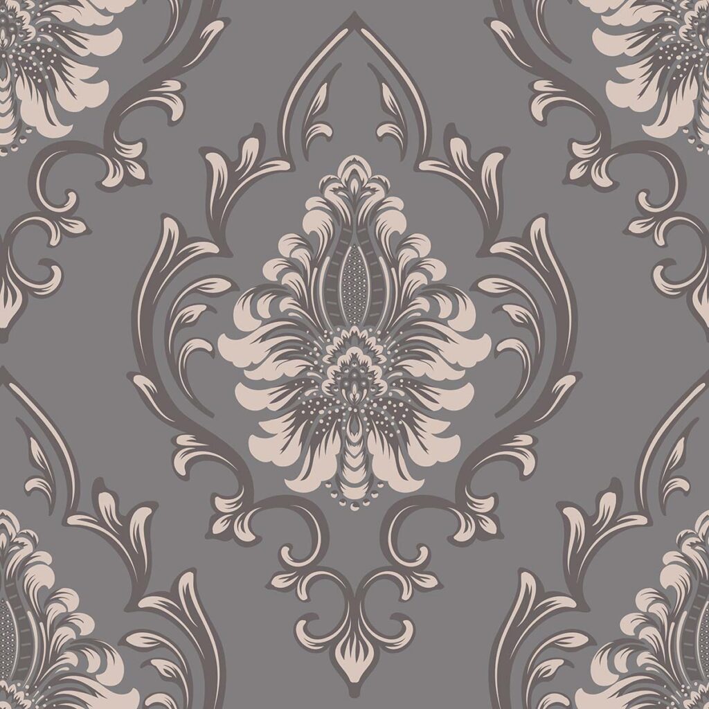 A Wallpaper with a Floral Pattern - Magicdecor®