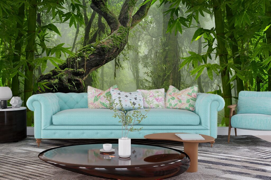 Lush Green Forest Wallpaper for Walls - Magicdecor®