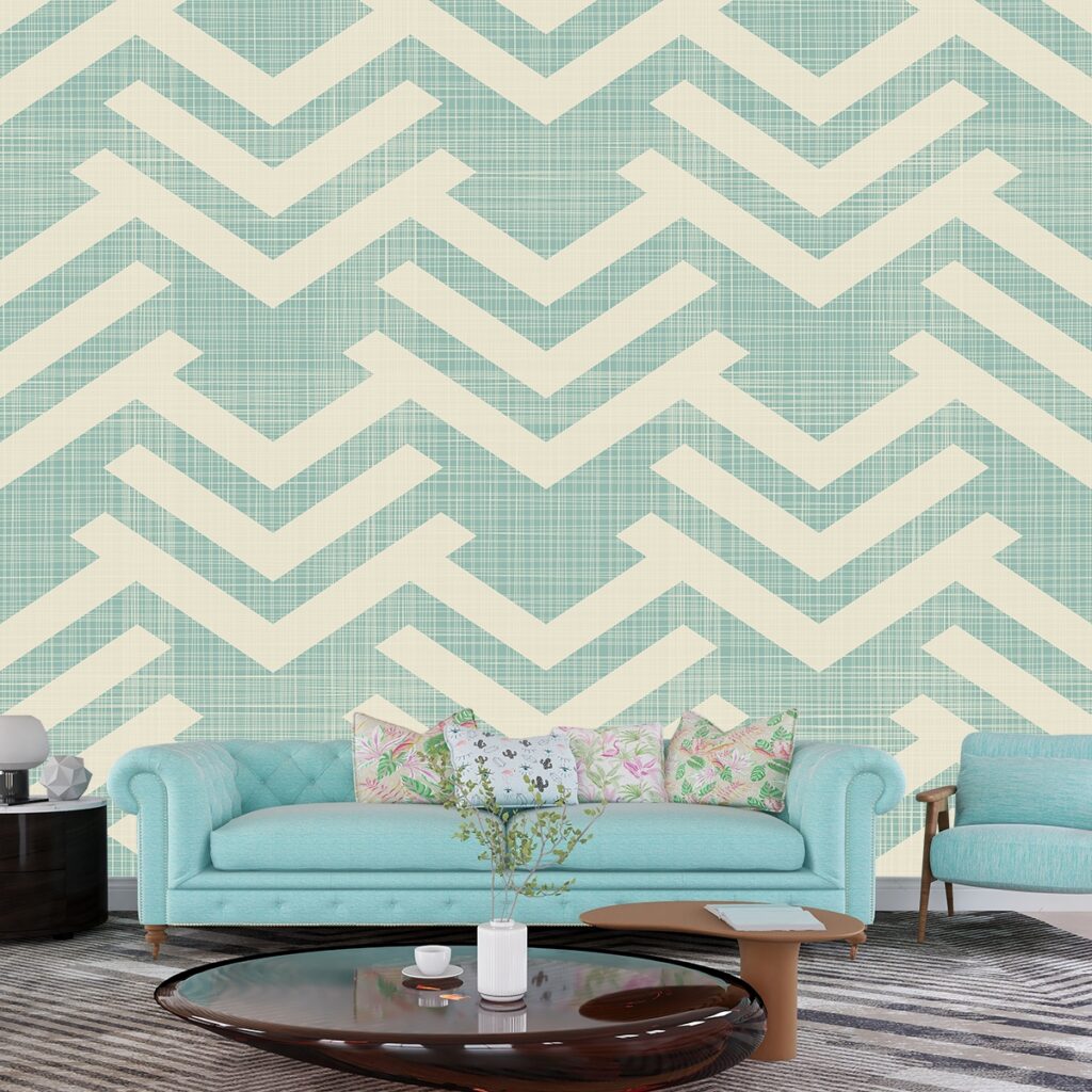 A Wallpaper of Fabric with a Pattern - Magicdecor®