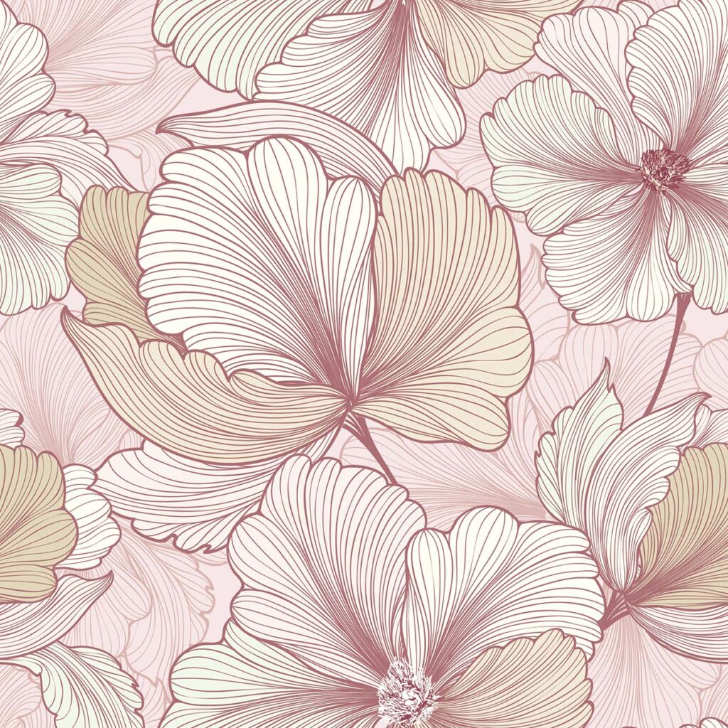 Intricate Floral Magic Wallpaper Mural - Magicdecor®