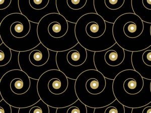Black and Gold Swirl Wallpaper - Magicdecor®