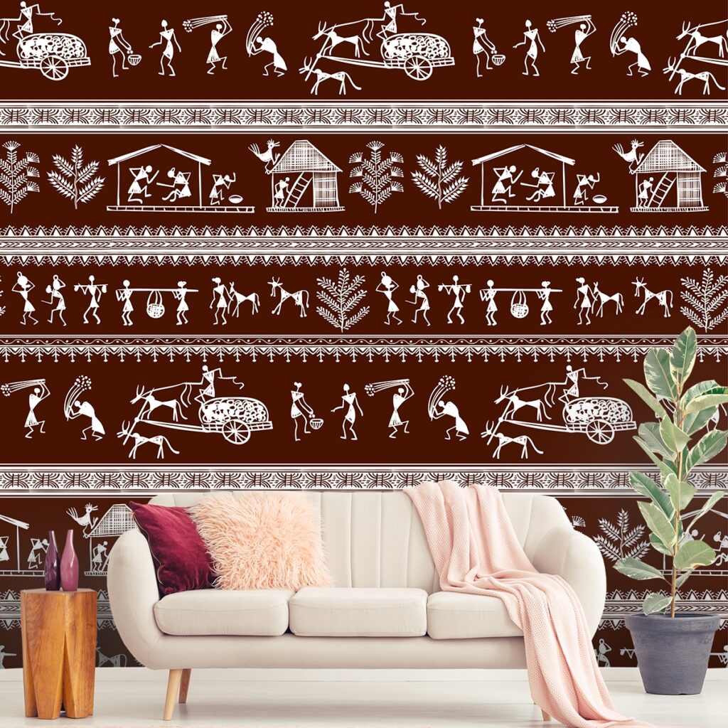 Buy Traditional Warli Art for walls Online at Magic Decor
