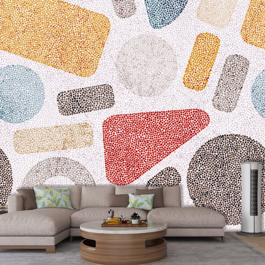 A pattern of different shapes - Magicdecor®