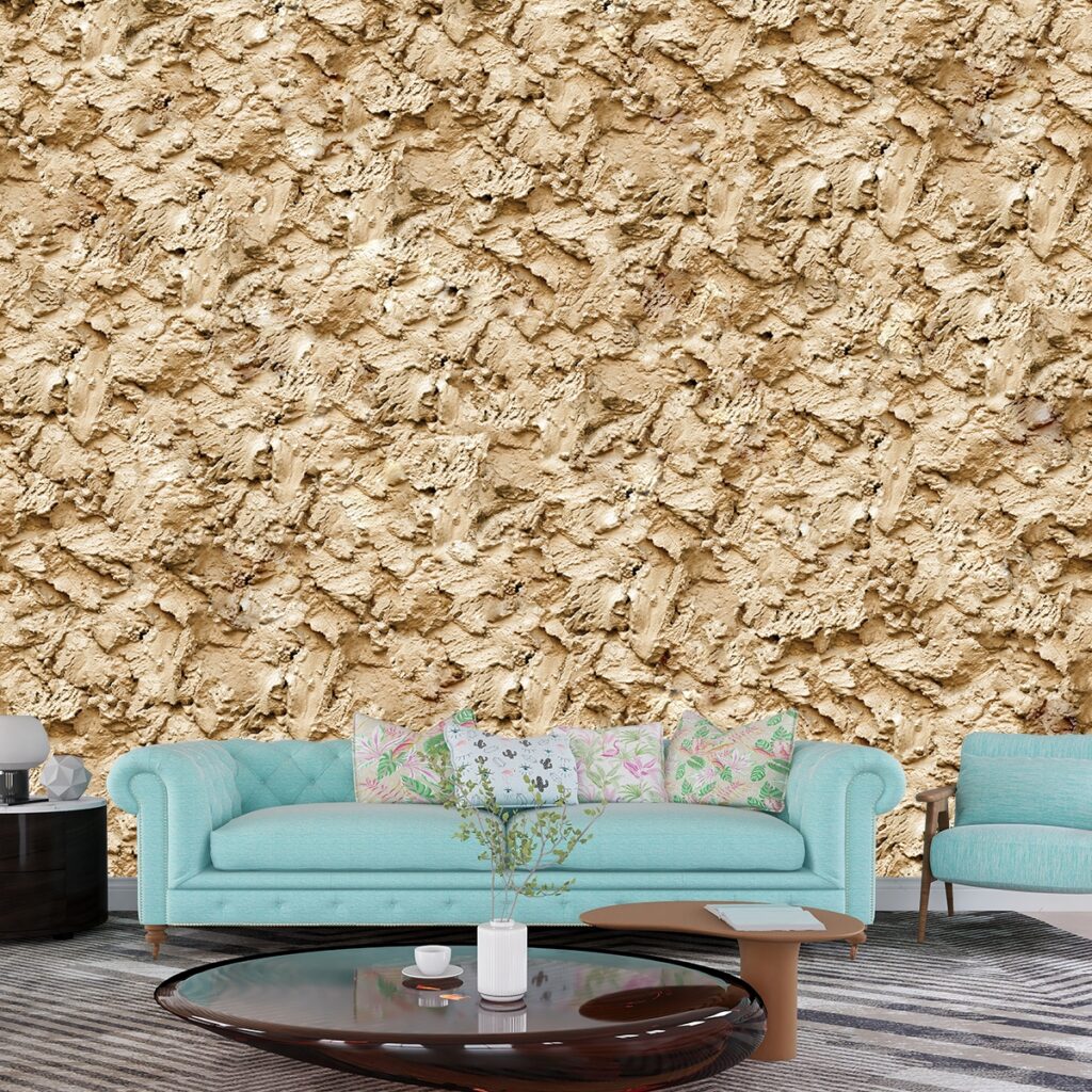 A 3D Sand Texture Wallpaper for Wall - Magicdecor®