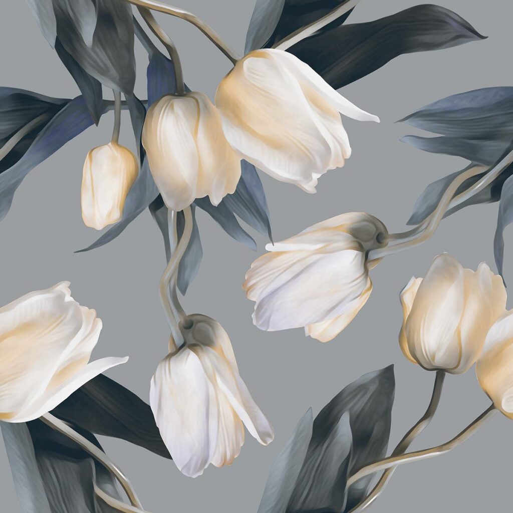 A Wallpaper of Flowers with a Floral Touch - Magicdecor®