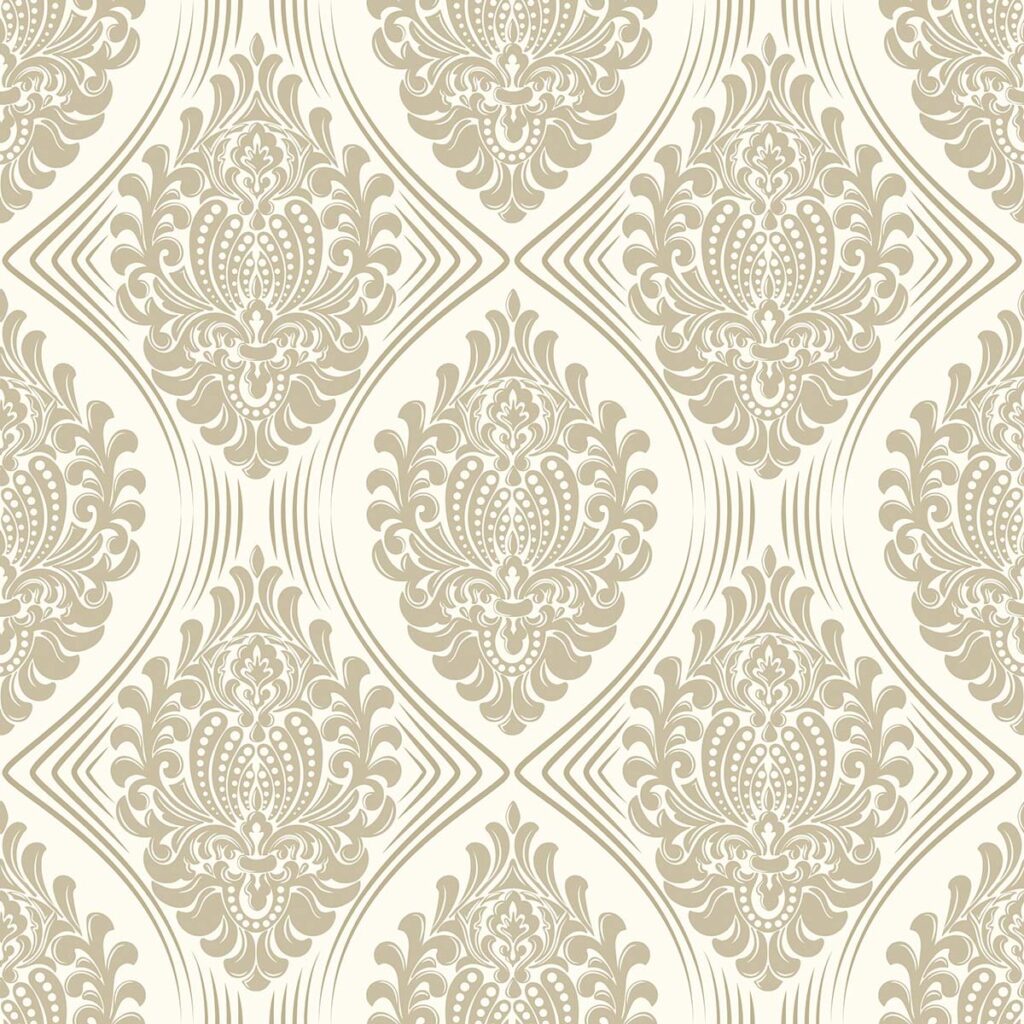 Living Room Patterned Wallpaper - Magicdecor®
