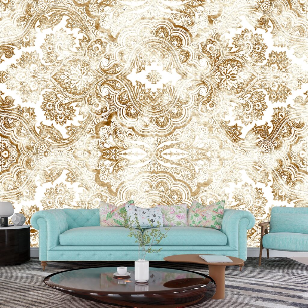 A pattern on a white surface - Magicdecor®