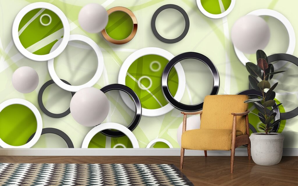 A group of circles and spheres - Magicdecor®