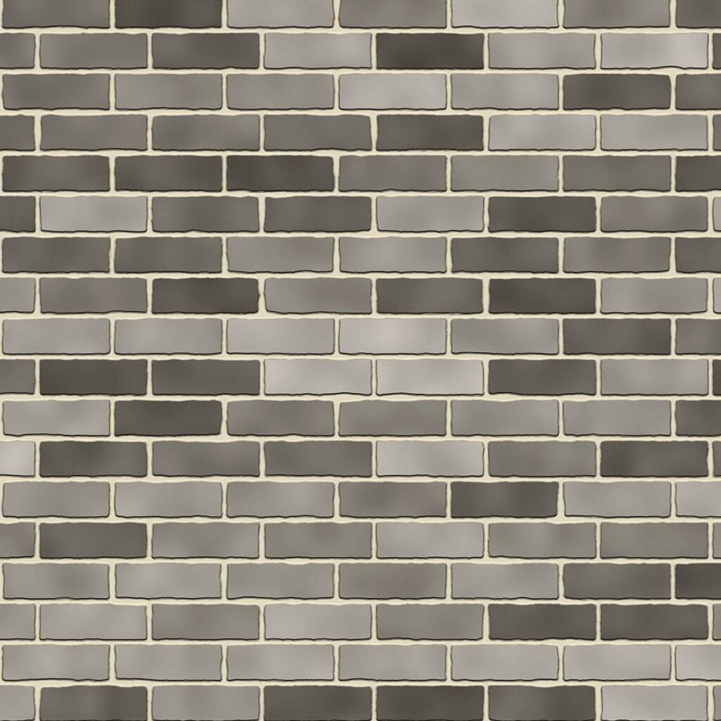 A wall of gray bricks - Magicdecor®