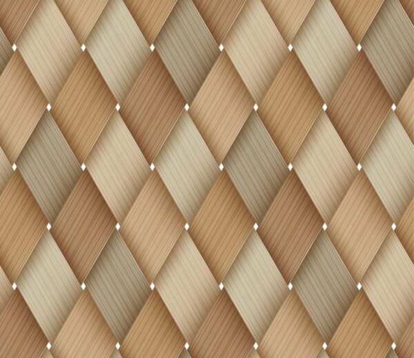 A Seamless Texture Wallpaper with a Bamboo Texture - Magicdecor®