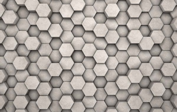 A group of hexagons - Magicdecor®
