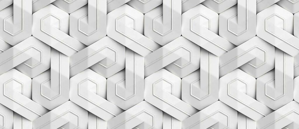 A white surface with lines - Magicdecor®