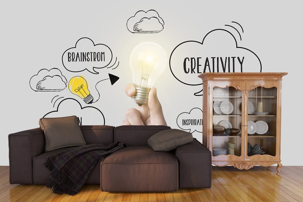 Office Wall Wallpaper for Productivity and Motivation - Magicdecor®