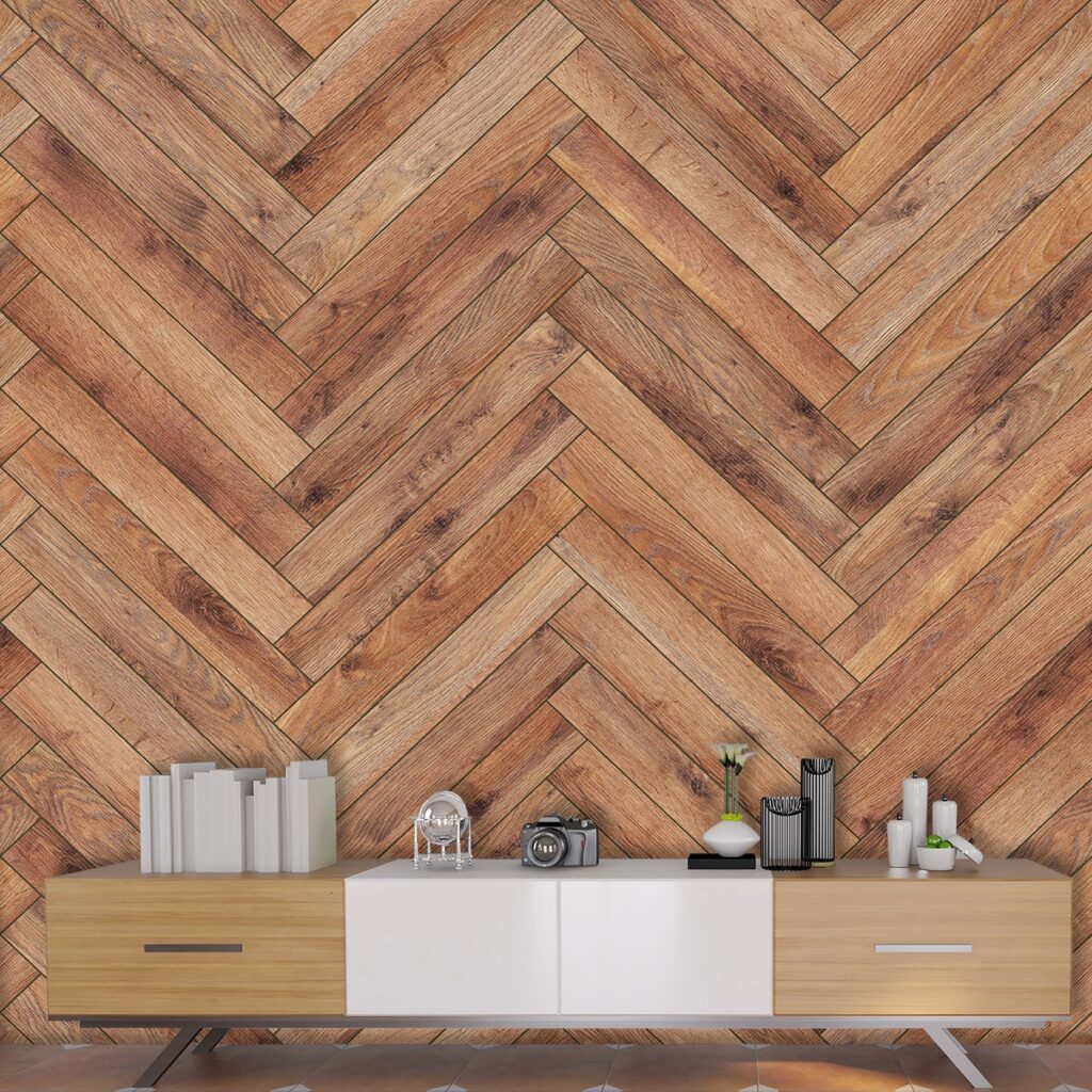Wood Parquet Texture Wallpapers for Bedroom - Magic Decor
