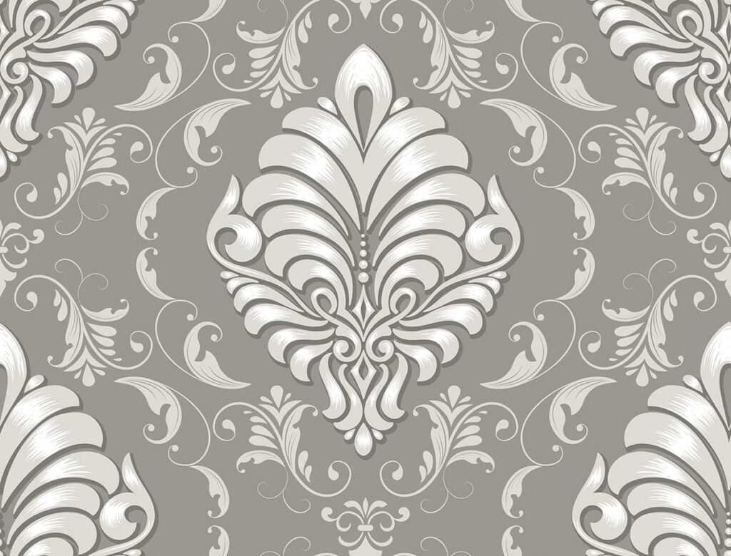 A 3D Wallpaper with a Floral Pattern for Walls - Magicdecor®