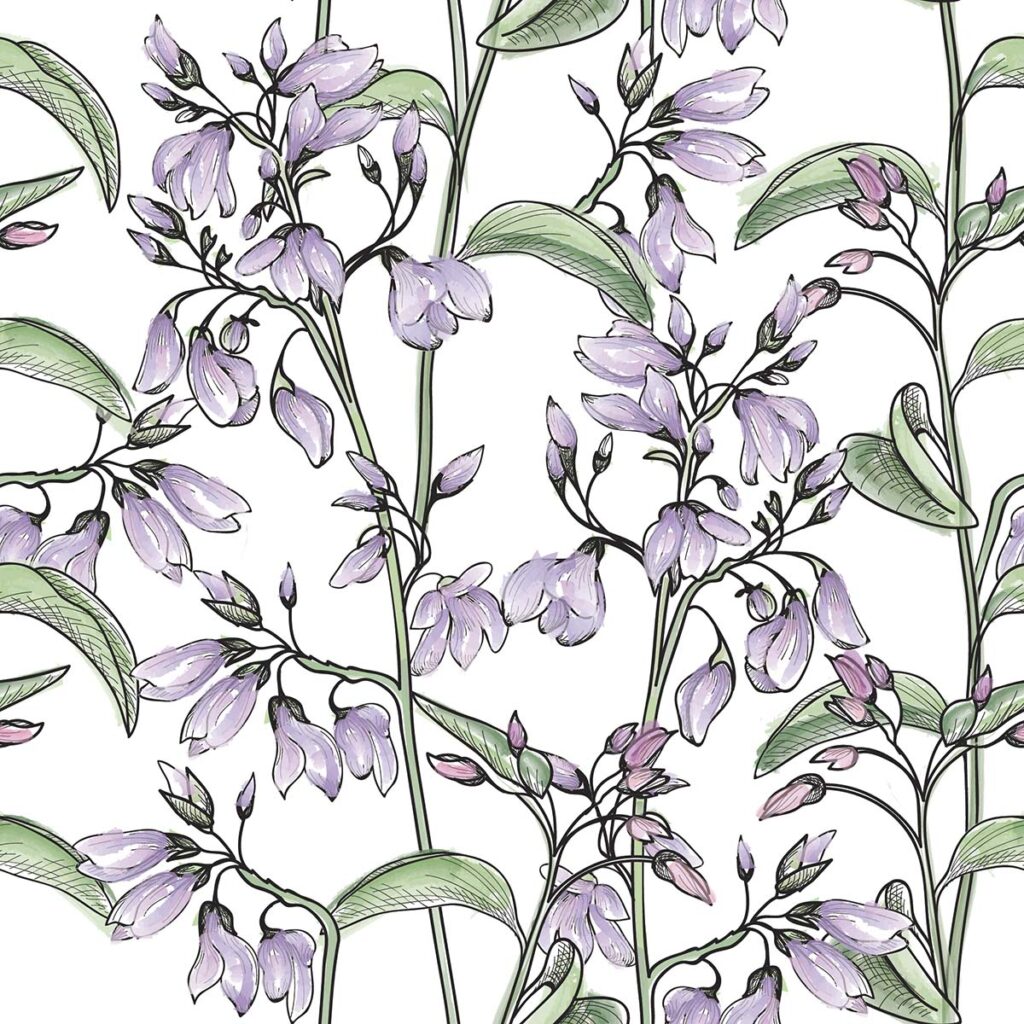 Tropical Wallpaper for Walls, Tropical Flower - Magicdecor®