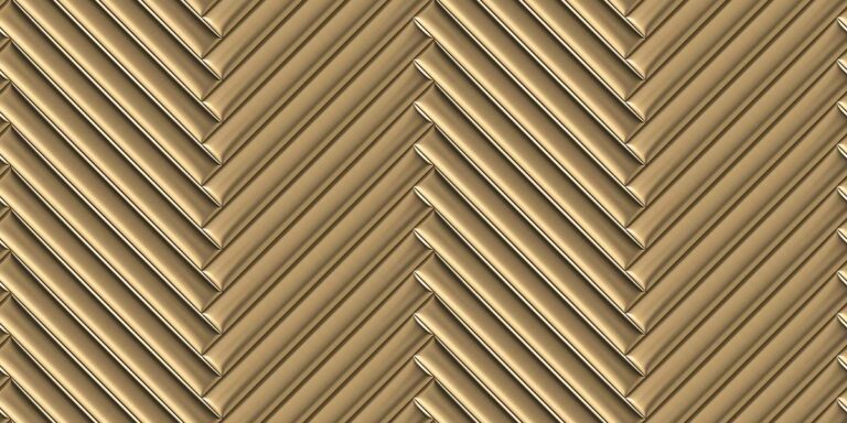 A gold rectangular pattern - Magicdecor®